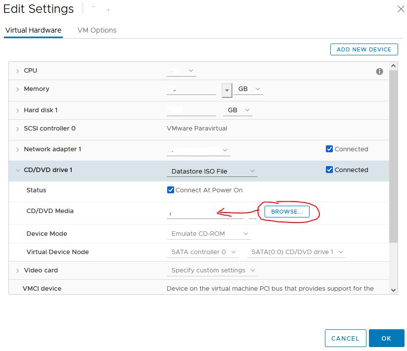 Setting up a local Repo from an ISO image on VMware – Home